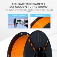China 3D Printing Filament 1.75mm ABS Filament 1kg Orange Color PLA Filament for sale