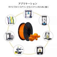 China 3D Printing Filament 1.75mm ABS Filament 1kg Orange Color PLA Filament for sale