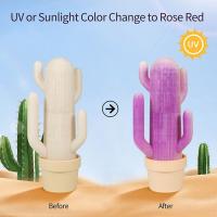China 3D Printing Filament PLA UV Change Rose Red 3D Filament 1.75mm 1kg for sale