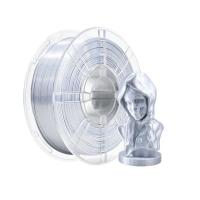 China 3D Printer Filament Net Weight 1kg 1.75mm Silk Light Silver PLA Filament for sale