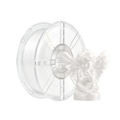 China Coiled Silk PLA Plus White Toughness Enhanced 3D Printer Filament for sale