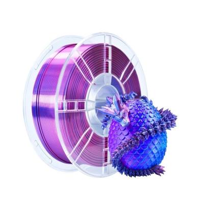 China 3D Printing Filament PLA Silk Toughness Enhanced Blue Purple 3D Printer Filament with Shipping Cost for sale