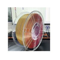 China PLA Tri-Color Red Blue Gold 3D Printer Filament Silk PLA With 100% Bubble Free for sale