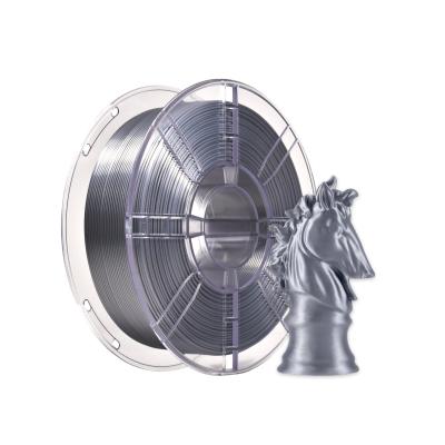 China Silk Silver PLA Silk Filament 3D Printer Toughness Enhanced PRO Direct for sale