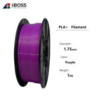 China 3D Printer Purple PLA+ Filament Strong Toughness for Prints 21*21*7cm Packing Box Size for sale