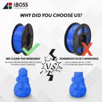 China 18 Colors Dark Blue PLA Filament Strong Toughness for Desktop 3D Printer Applications for sale