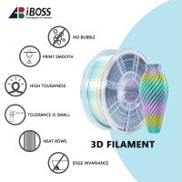 China 1.75mm 3d Printing Filament PLA Toughness Enhanced Silk Rainbow Mini Color 3D Printer for sale