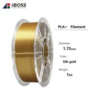 China Silk Gold Toughness Enhanced 3D Printer Filament Suitable For Desktop Printer for sale