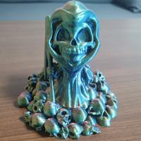 China Green Gold Toughness Enhanced PLA Color Changing 3D Filament for sale