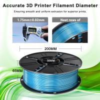 China Professional 1000g Blue Green PLA Plus Toughness Enhanced 3D Printing Filament for sale