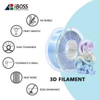 China 3d Printing Filament Silk Rainbow Macaron Color PLA Plus 3D Printer Filament 1.75mm 1kg for sale