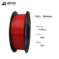 China Bubble Free 1.75mm PETG Filament Red 3D Printing Filament Toughness Enhanced 3D Printer for sale