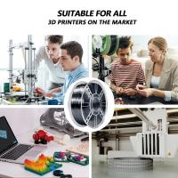 China 100% Bubble Free Toughness Enhanced Silk Iron Black PLA Filament For 3D Printing for sale