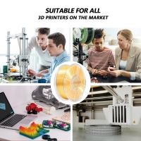 China 3D Printing Filament Silk Gold PLA Plus Toughness Enhanced 3D Printer Filament for sale