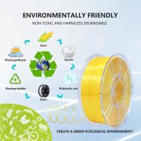 China 3d Printing Filament PLA Silk Gold Yellow  1KG 1.75MM 3D Printed for sale