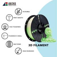 China Yellow Green PLA Glow Filament 1.75mm 3D Printing Filament Strong Toughness for sale
