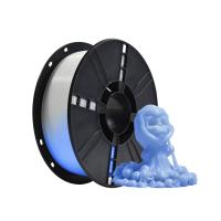 China 3D Printed PLA Glow Filament With High Strength Toughness 1.75mm Blue PLA Filament for sale
