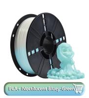 China Blue Green 3D Prinitng Filament PLA Glow Filament 1.75mm 1000g for sale