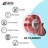 China PLA Plus 3D Printer Filament Toughness Enhanced Silk Black Red Filament Technology FDM for sale