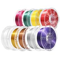China Silk Gold Toughness Enhanced 3D Printer Filament Suitable For Desktop Printer for sale