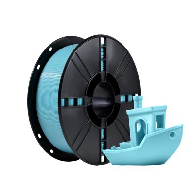China 200 X 200 X 64mm Packing Box Size PLA Filament In Cyan For High Precision 3D Printing for sale
