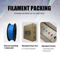 China PLA Plus 3D Printer Filament Bright Blue Toughness Enhanced and Low Shipping Cost for sale