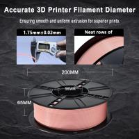 China Desktop Printer PETG 3D Printer Filament 1.75mm 18 Colors Pink Toughness Enhanced for sale