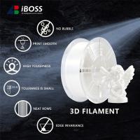 China Coiled Silk PLA Plus White Toughness Enhanced 3D Printer Filament for sale