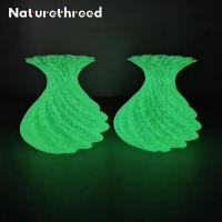 China Glow PLA 3D Printer Filament Toughness Enhanced Glitter Green Customized Request for sale