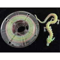 China High Strength PLA Filament Transparent gradient orange blue-green 1.75mm 3D Printing Filament for sale