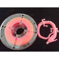 China 3D Printer Industry 1000g Strong Toughness Transparent Gradient Rose Red+ Orange PLA Filament for sale