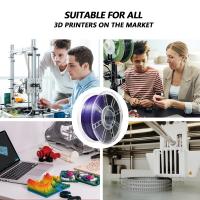 China 1.75mm Printing Temperature 1000g Silk Blue Black Purple  PLA Filament for 3D Printer for sale