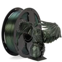 China 3D Printer Filament 1.75mm Color Change Filament  Royal Green 1kg PLA+ Filament for sale