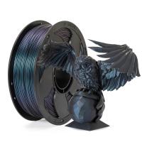 China 3D Printer Filament 1.75mm Color Change Filament  Royal Green 1kg PLA+ Filament for sale