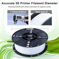 China PETG Filament 1.75mm White-Gray for Durable Prints in 3D Printing Filament for sale