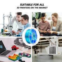 China PLA+Silk Dula Color 3D Printing Filament  1.75MM Blue Green PLA+ Filament 1000g for sale