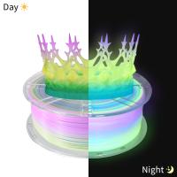 China 1KG Glow Rainbow PLA+3D printer consumables, Rainbow multi-color durable PLA Plus consumables for sale
