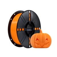 China PLA+Orange Filament 1.75mm 3D Printer Filament Temperature 200-240C And Strong Toughness for sale