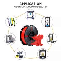 China 3D Printer 1.75mm Red PLA+ Filament Strong Toughness for Customization Request 3d Printing Filament for sale