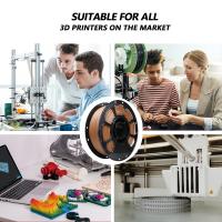 China High Quality 3D Printer Filament Ebony Wood Color PLA+ Filament 1.75mm Toughness Enhanced for sale