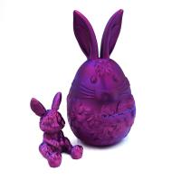 China 3D Printing Easter Cute Rabbit Egg Gift Box Set Decoration Gift 3D Printing Service for sale