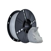 China PLA+ Filament 1kg Net Weight Light Gray 1.75mm Diameter for 3D Printer Printing for sale