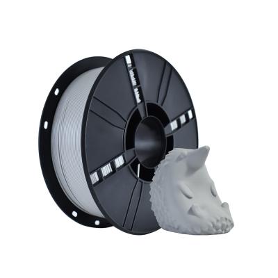 China PLA+ Filament 1kg Net Weight Light Gray 1.75mm Diameter for 3D Printer Printing for sale