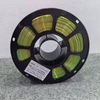 China Strong Toughness Color Change Filament  PLA Plus Four Color Blue-Green Gold Copper  1.75mm For 3D Printer +/- 0.02mm, 3D Printer Multicolor Filament, for sale