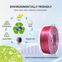China High-Speed Printing 3D Printer Filament  1kg Silk Rose Red 1.75mm  PLA+ Filament for sale