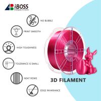 China High-Speed Printing 3D Printer Filament  1kg Silk Rose Red 1.75mm  PLA+ Filament for sale
