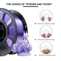 China PETG Filament  Flash Point Purple 1.75mm FDM Forming Technology 3D Printing Filament for sale