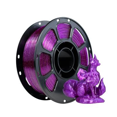 China 3D Printing Filament 1.75mm Flash Point Purple -Red PETG Filament for sale