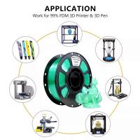 China PETG Filament Flash Point Mint Green Strong PETG 3D Printer Filament，1.75mm Dimensional Accuracy +/- 0.02mm for sale