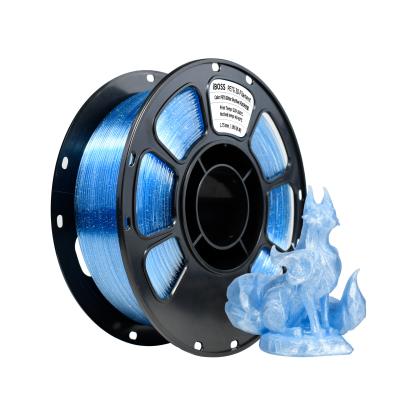 China 3d Printing Filament Flash Point Sky Blue Color PETG Filament 3D Printer Filament 1.75mm 1kg for sale